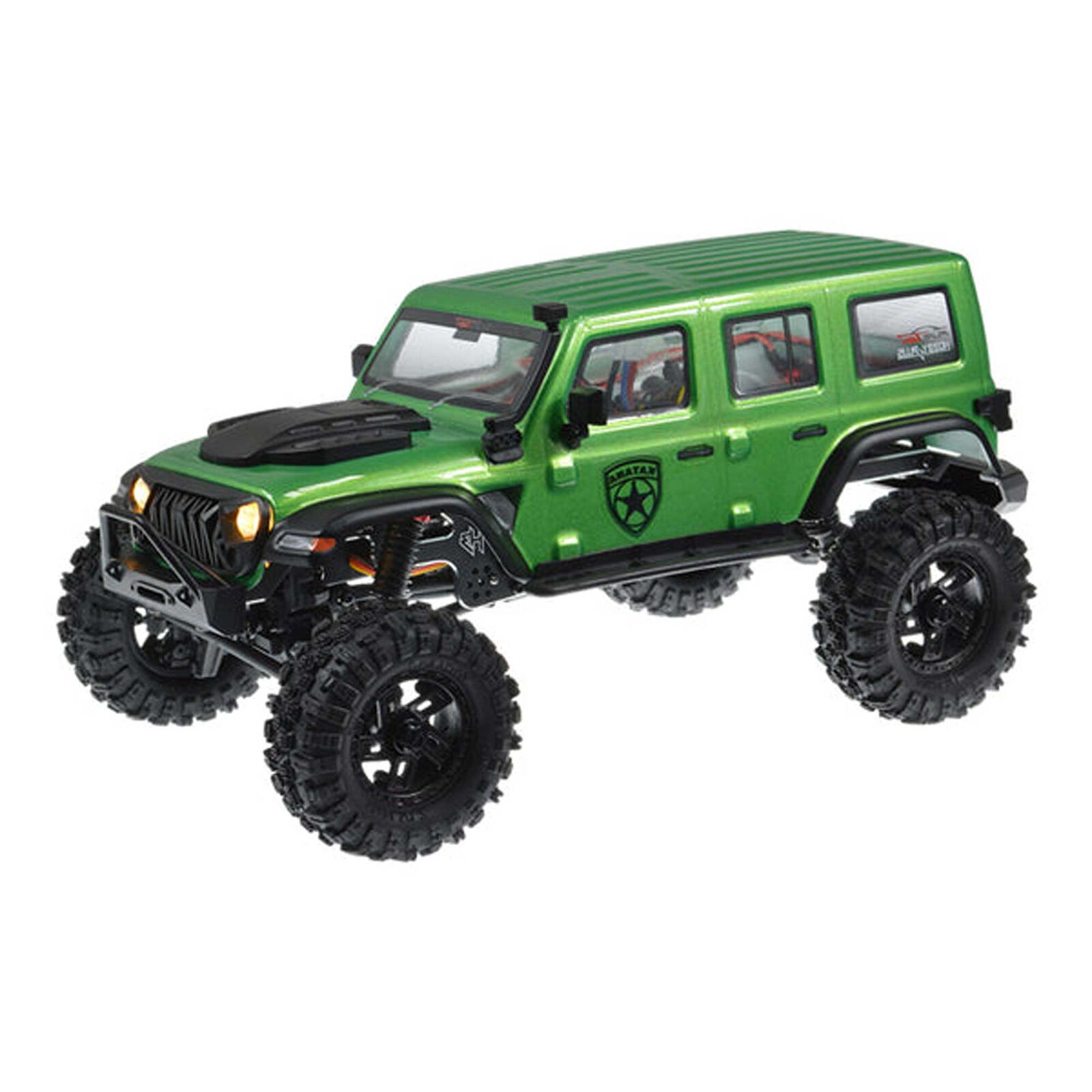 Furitek FURITEK FX118 KATANA RTR BRUSHLESS 1/18 RC CRAWLER GREEN ...