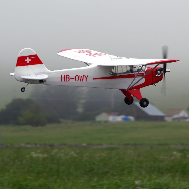 FMS Piper J-3 Cub V3 PNP with Floats, 1400mm