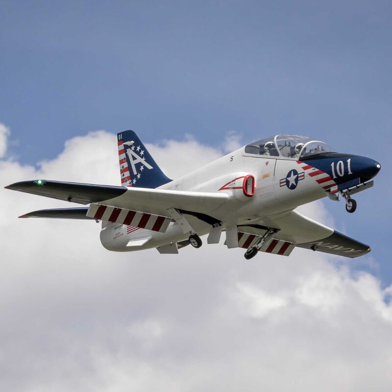 Hangar 9 Hawk/T-45 140-160N ARF with Retract Set, KingTech K-160G4 ...