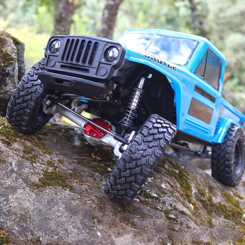 Vanquish Products Currie HD44 VS4-10 Front Axle Clear Anodized