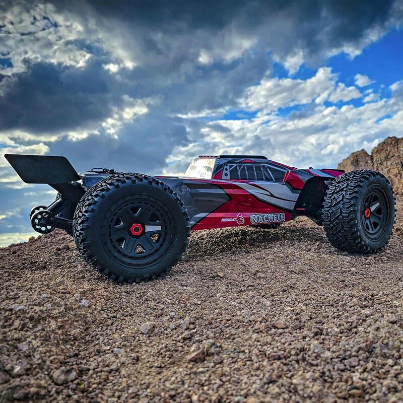 Redcat Racing 1/6 Machete 4S Brushless Electric Monster Truck, Red ...