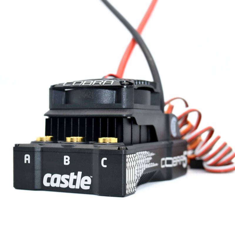 Castle Creations Cobra 5 8S ESC & 2028-800KV Brushless Motor Combo ...