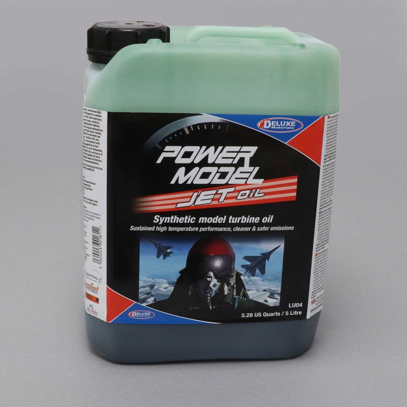 Deluxe Materials Power Model Jet Oil 5 Liter | Tower Hobbies