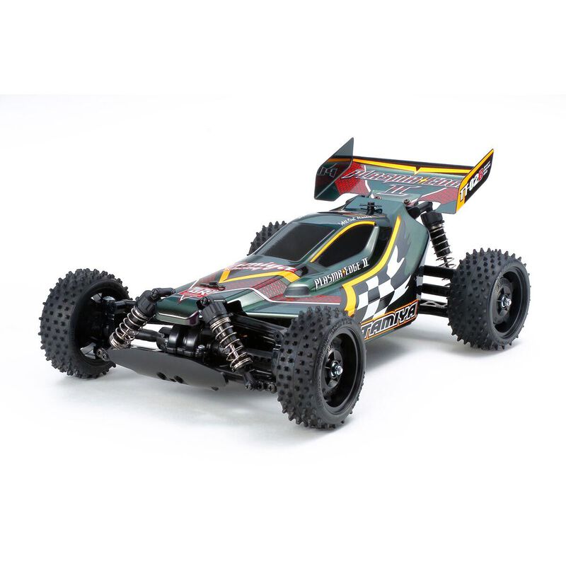 Tamiya 1/10 First Try TT-02B Chassis Kit w/ Plasma Edge II Body 4x4 Off-Road Buggy Kit