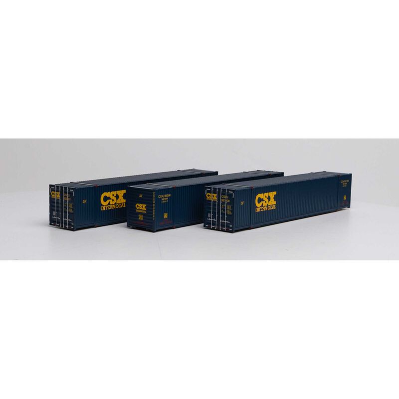Athearn HO RTR 53' CIMC Container, CSX #2 (3)