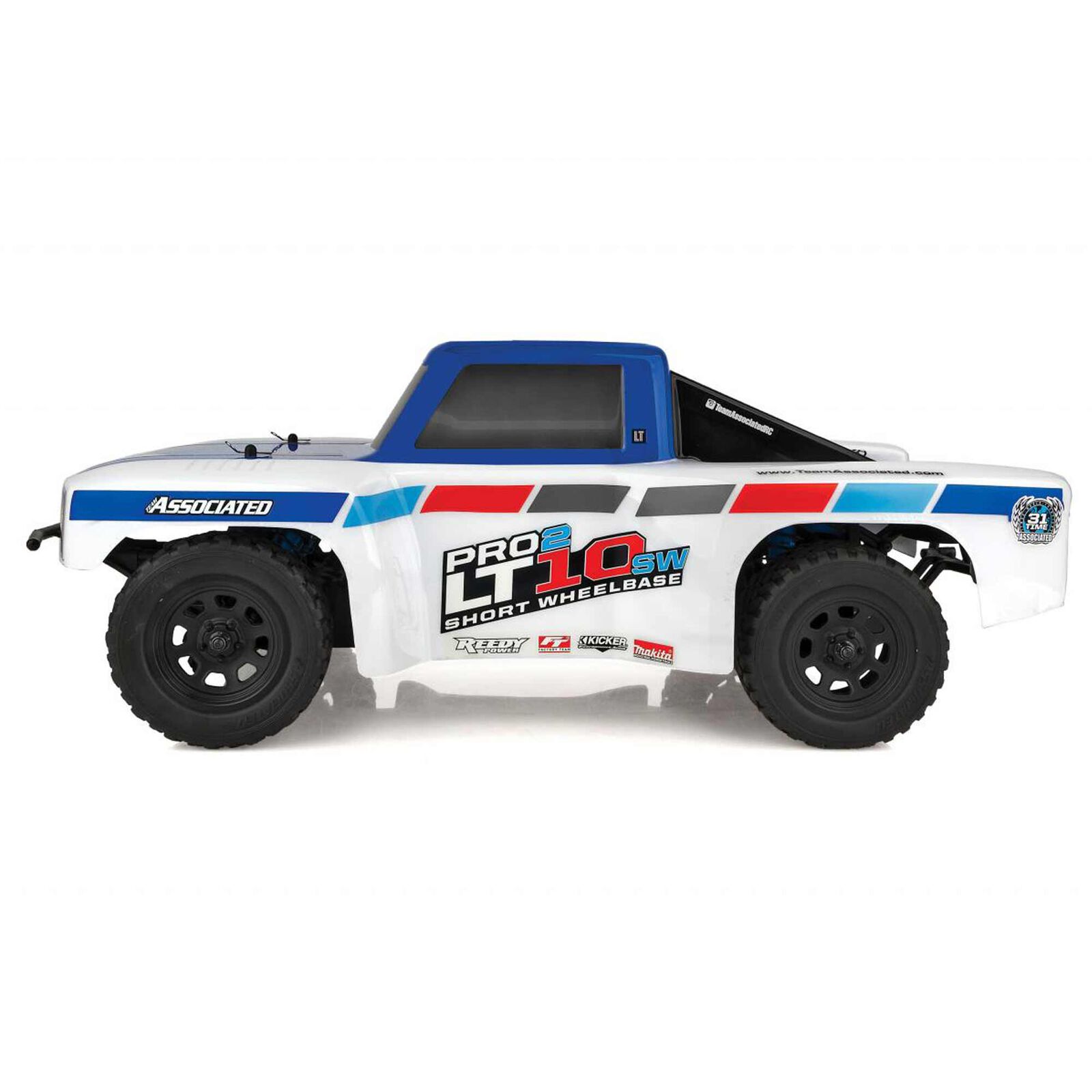 Team Associated 1/10 PRO2 LT10SW 2WD Short Course Truck RTR, LiPo Combo