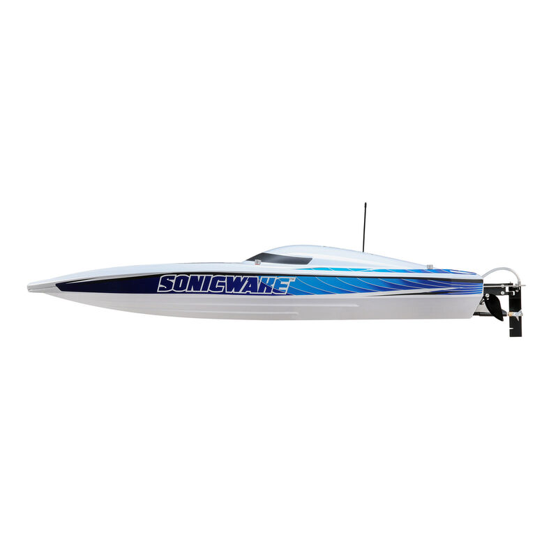 Pro Boat Sonicwake 36" Self-Righting Brushless Deep-V RTR, White