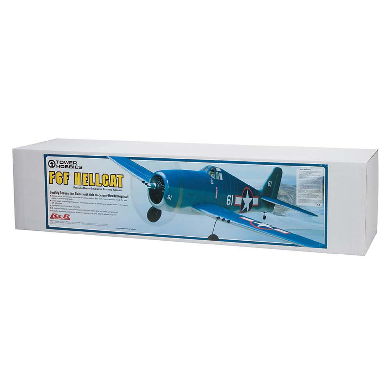 Tower Hobbies F6F Hellcat Brushless EP Rx-R 39" | Tower Hobbies