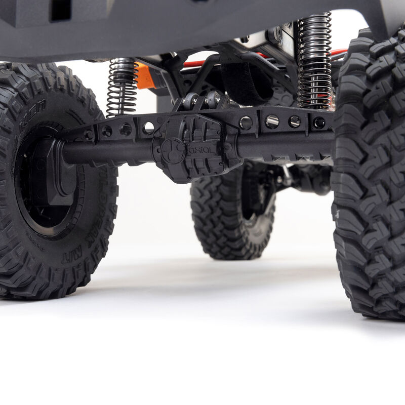 Axial 1/10 SCX10 III Base Camp 4X4 RTR Brushed Rock Crawler, White