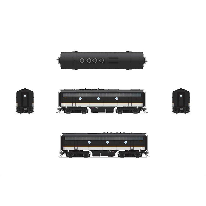 Broadway Limited Imports HO EMD F3B Locomotive, SOU 4365, Tuxedo Scheme ...