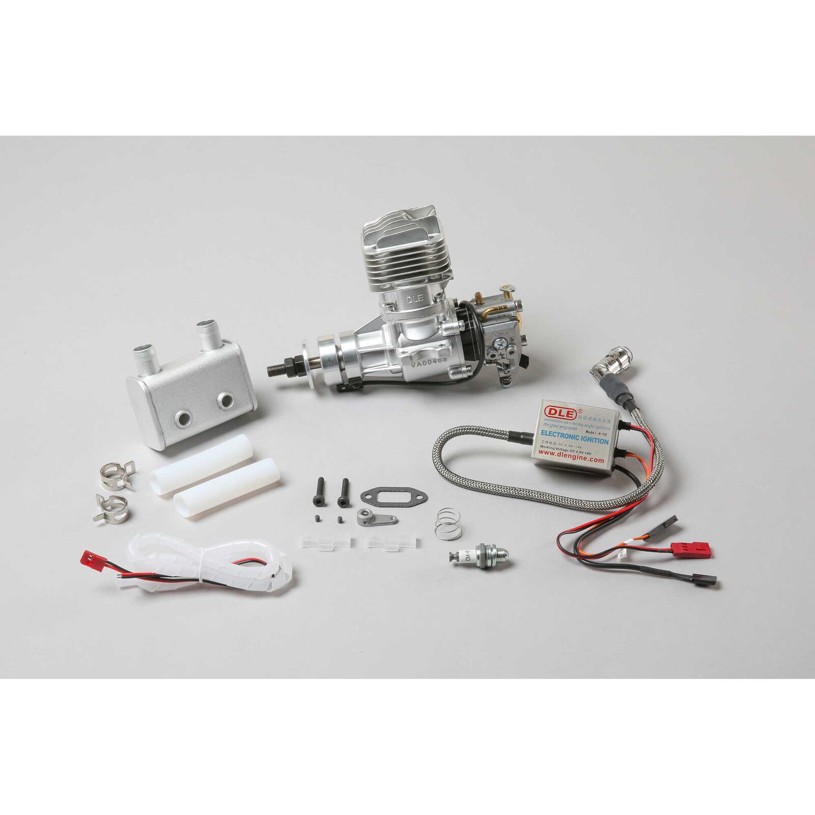 DLE Engines DLE-20RA Gas Rear Exhaust with Electronic Ignition