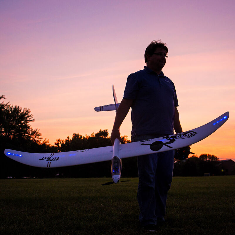 E-flite Night Radian FT 2.0m BNF Basic with AS3X and SAFE Select