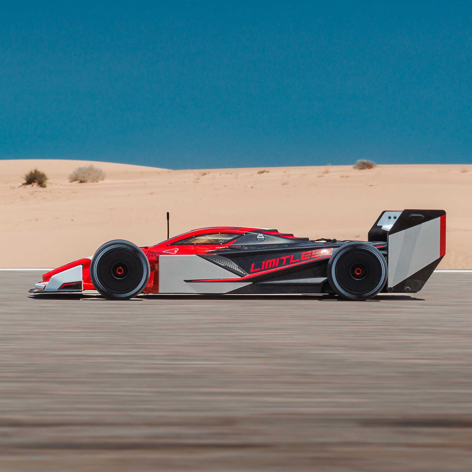 ARRMA 1/7 LIMITLESS 8S AVC 4X4 RTR Brushless Street Speed, Red/Black