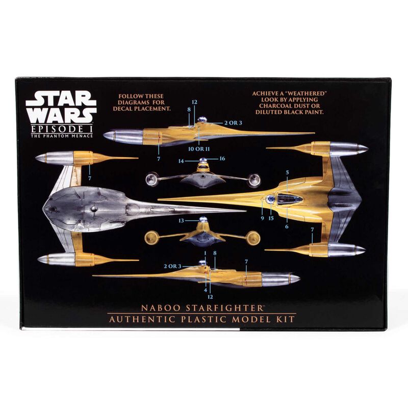 AMT 1/48 Star Wars: N-1 Naboo Starfighter Model Kit | Tower Hobbies
