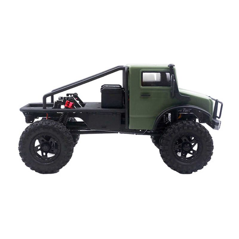 Furitek 1/18 T-Hunter CR-18P 2024 4x4 Rock Crawler RTR, Matte Green