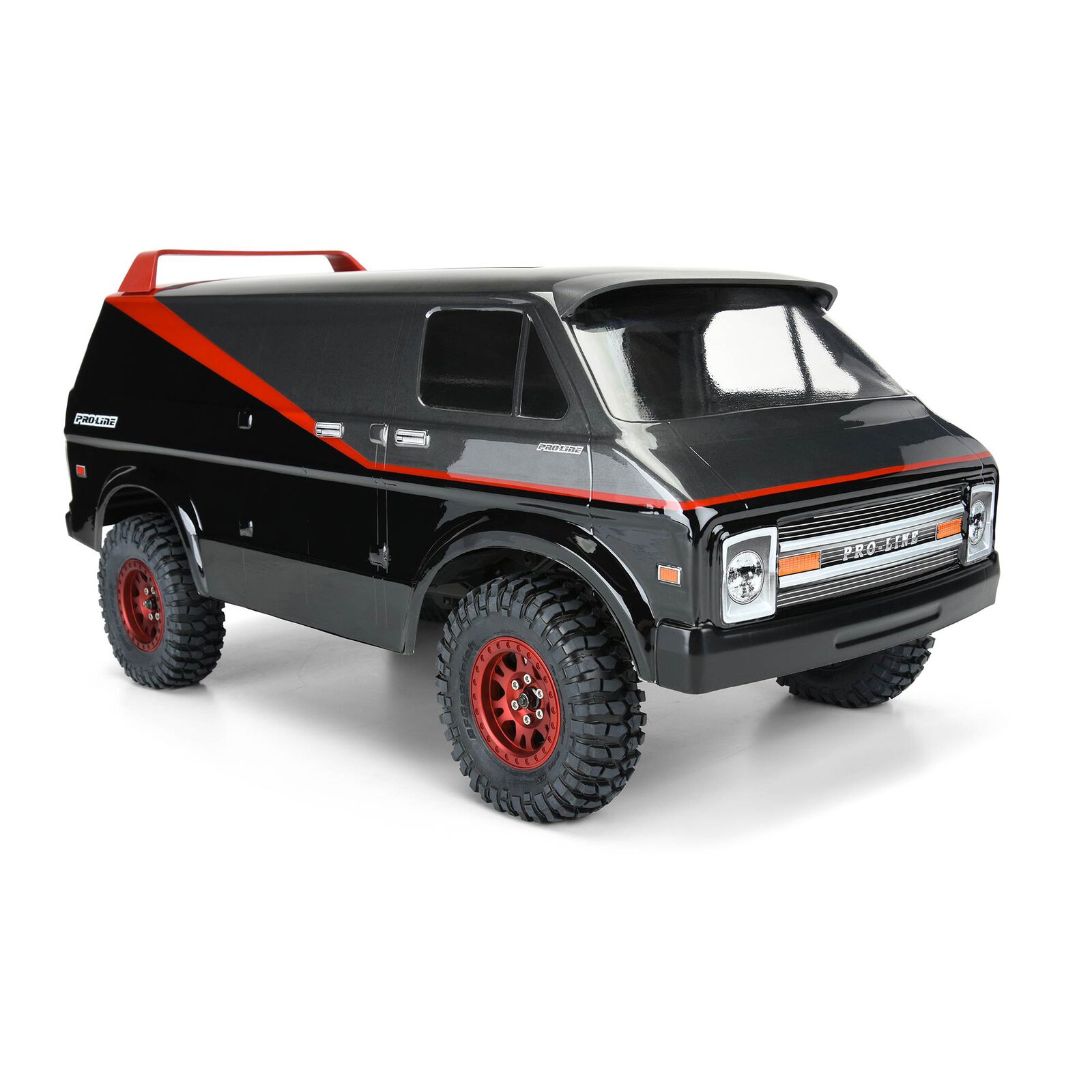 Pro-Line Racing 1/10 70's Rock Van Clear Body 12.3” (313mm) Wheelbase ...