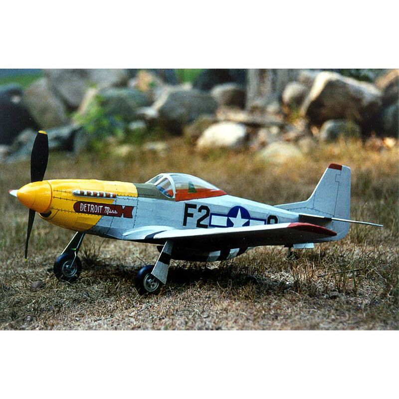 Guillow P-51 Mustang Laser Cut Kit, 27.5" | Tower Hobbies