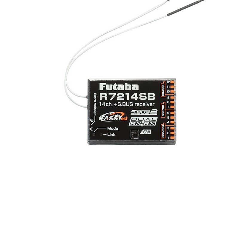 Futaba Systems R7214SB RECEIVER (FASSTest/S.Bus2) | Tower Hobbies
