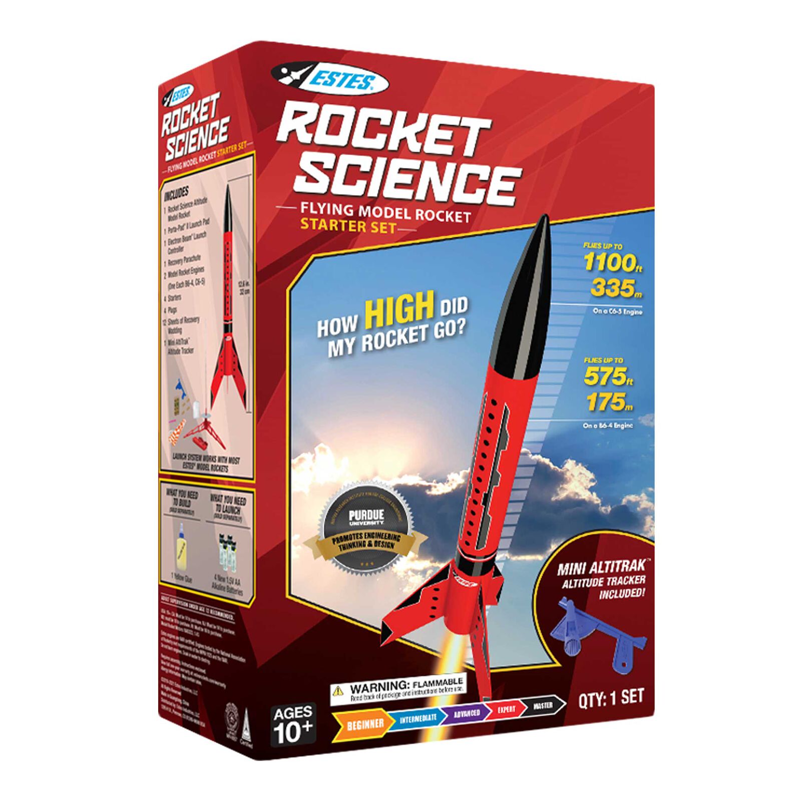 Estes Rocket Science Model Rocket Starter Kit