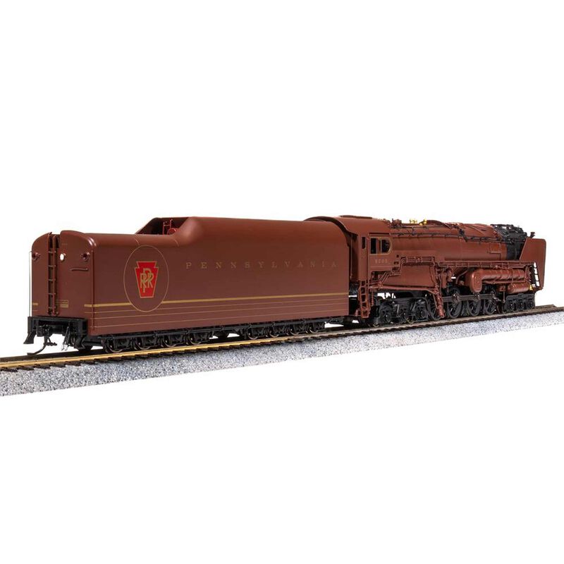 Broadway Limited Imports HO S2 6-8-6 Tuscan Red Locomotive, Large Smoke ...