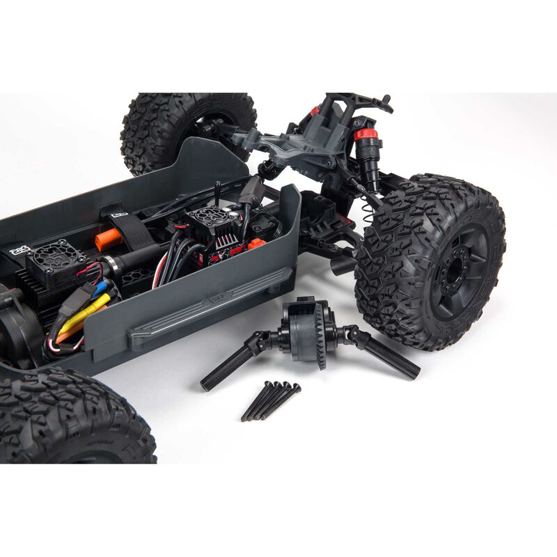 ARRMA 1/10 BIG ROCK 3S 4X4 RTR Brushless Monster Truck, Black