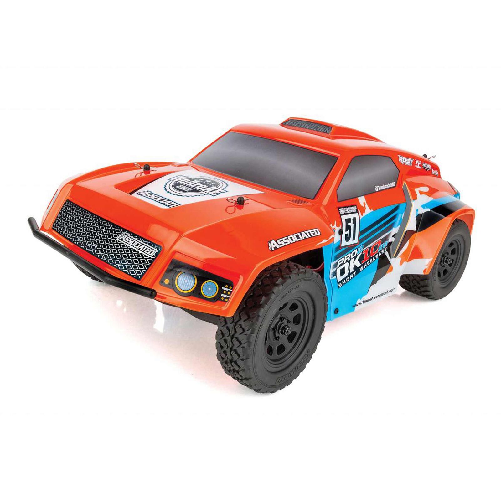 Team Associated 1/10 Pro2 DK10SW 2WD Dakar Buggy RTR, Red/White | Tower ...