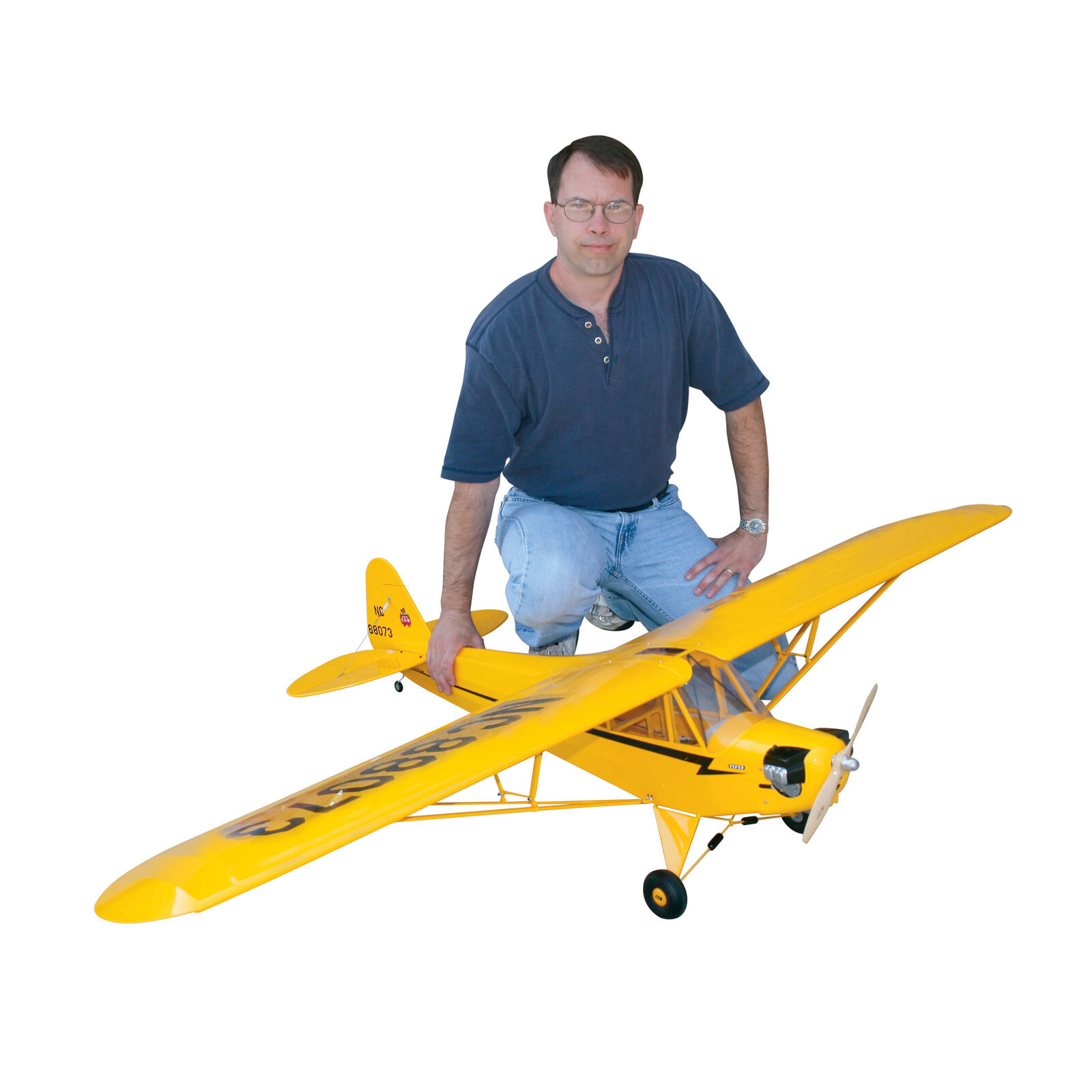 Hangar 9 Piper J-3 Cub 40 ARF 80"