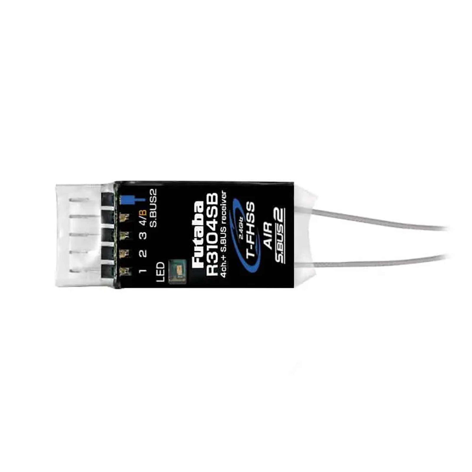 Futaba Systems R3104SB T-FHSS / S.Bus2 Air Receiver | Tower Hobbies