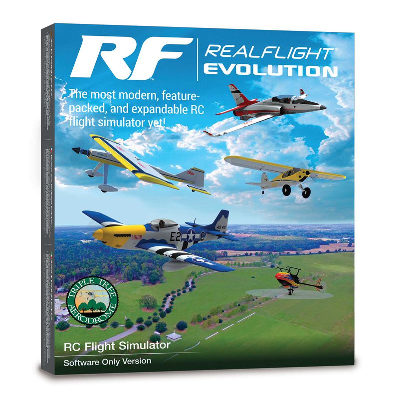 RealFlight RealFlight Evolution RC Flight Simulator Software Only