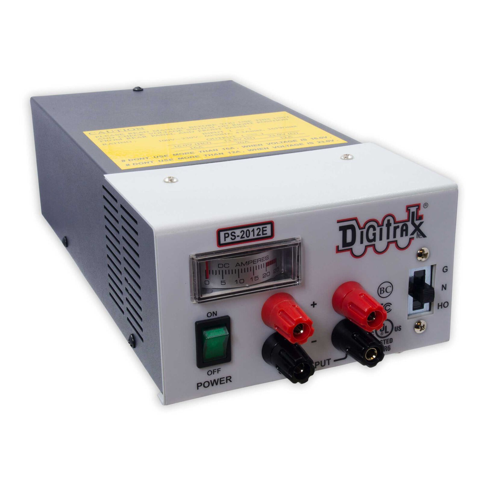 Digitrax, Inc. Power Supply Selectable 13.8V 16V 23V DC 20A