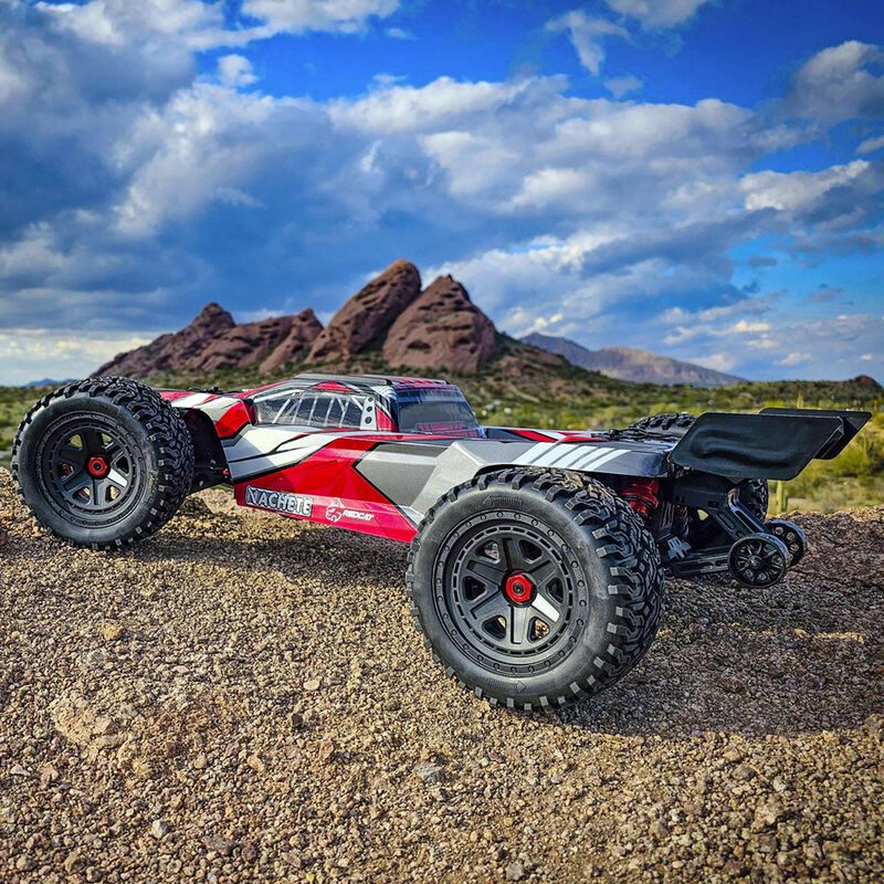 Redcat Racing 1/6 Machete 4S Brushless Electric Monster Truck, Red ...