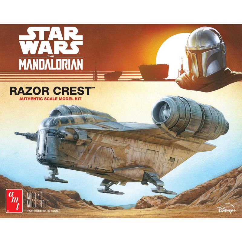 AMT 1/72 Star Wars: Mandalorian Razor Crest Model Kit