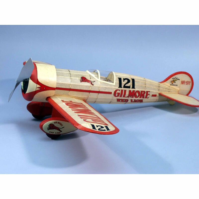 Dumas Products, Inc. Gilmore Red Lion Racer Rubber Powered 24″ Airplane Kit