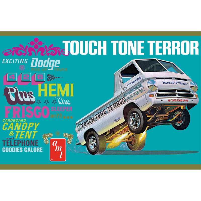 AMT 1/25 1966 Dodge A100 Pickup Touch Tone Terror Model Kit | Tower Hobbies