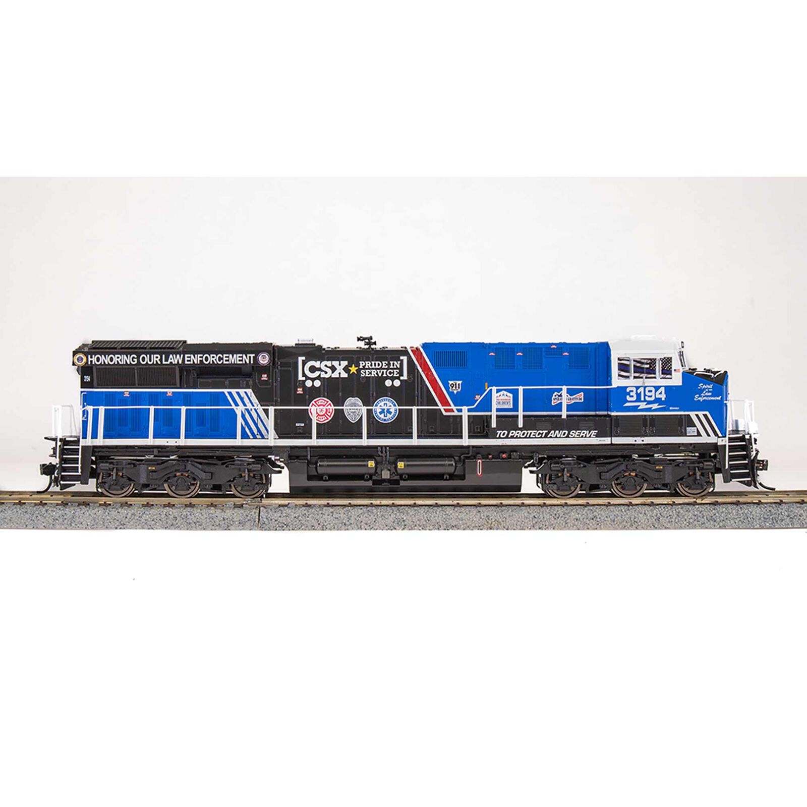 Broadway Limited Imports HO GE ES44AC Locomotive, Pride in Service Law ...