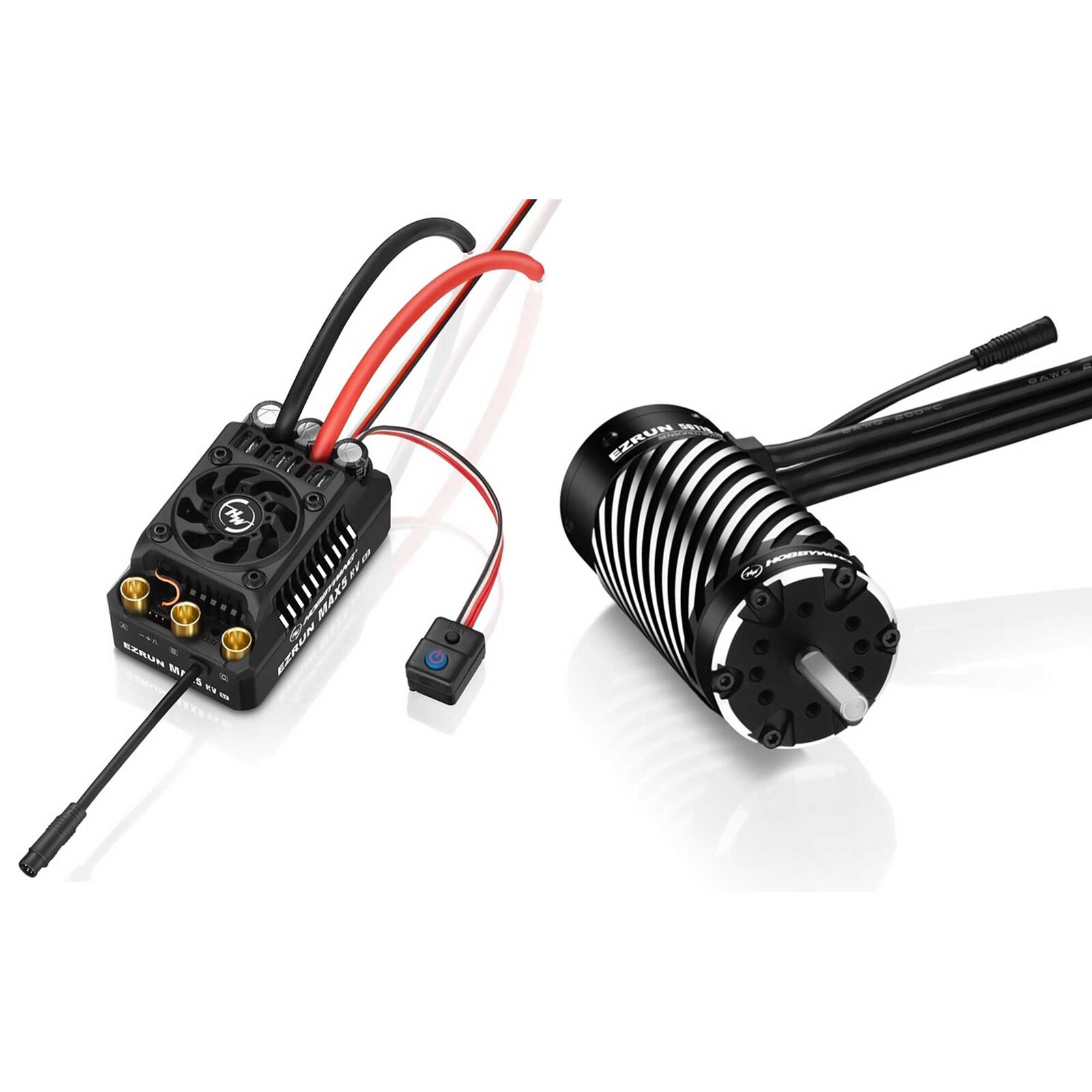 HOBBYWING EZRUN MAX5 G2 Sensored Brushless ESC / 56118SD G2 800Kv Motor ...