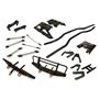 Integy Steel Ladder Frame Chassis Kit with Hop-Ups, Black Side Rails ...