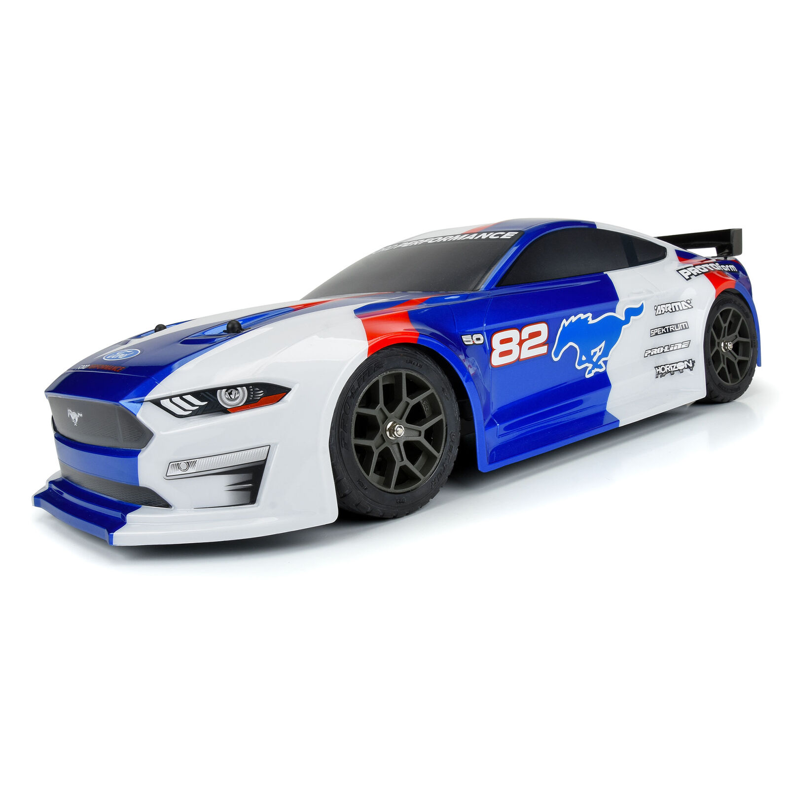 PROTOform 1/8 2021 Ford Mustang Painted Body (Blue): Vendetta ...