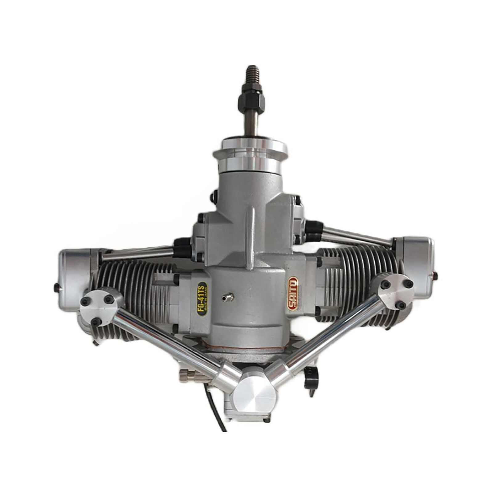 Saito Engines FG-41TS 41cc 4-Stroke Gas Twin-Cylinder Engine