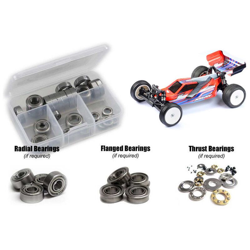 RC Screwz Team XRAY XB2 2024 Carpet/Dirt (#320015/16) Metal Shielded ...