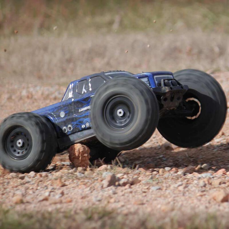 Redcat Racing 1/8 Landslide XTe 4X4 Monster Truck Brushless RTR, Blue ...