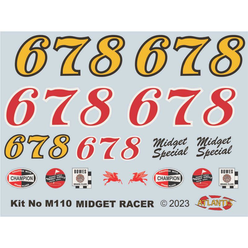 ATLANTIS TOY & HOBBY INC. 1/20 Midget Racer | Tower Hobbies