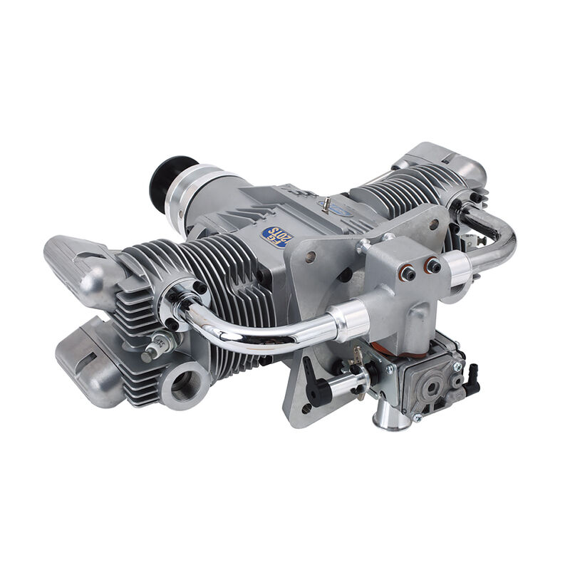 Saito Engines FG-120TS 120cc 4-Stroke Twin-Cylinder Gasoline Engine ...
