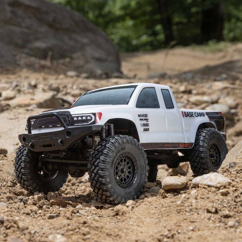 Axial 1/24 SCX24 Base Camp 4X4 RTR Brushed Rock Crawler (Battery ...
