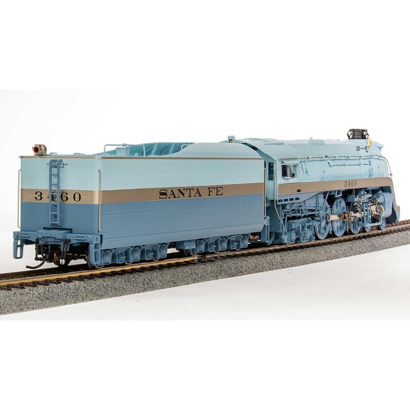 Broadway Limited Imports HO ATSF Blue Goose Locomotive, #3460, 1951 ...