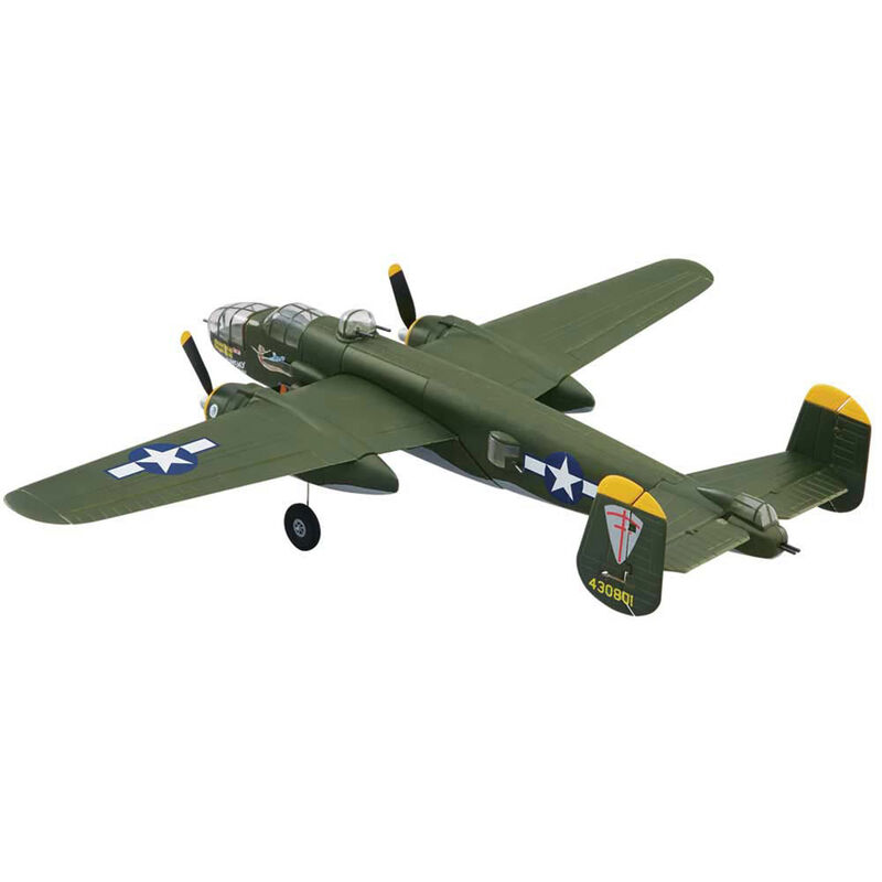 Flyzone Micro B-25 Mitchell WWII Bomber EP Tx-R 21.7"