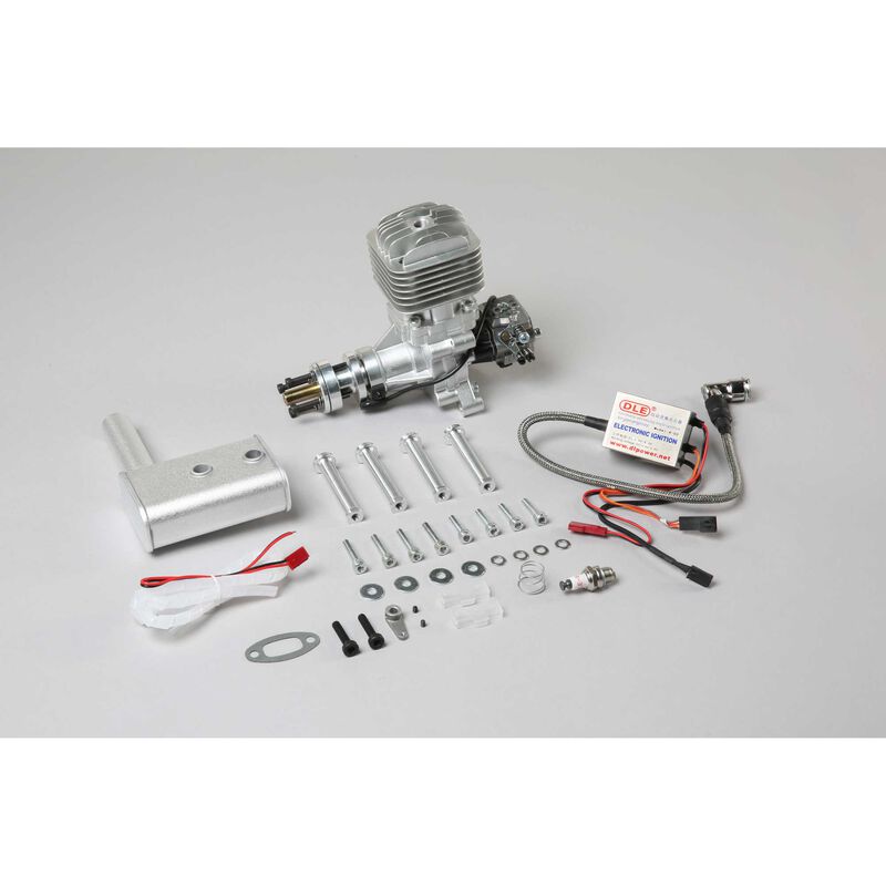DLE Engines DLE-30 30cc Gas Rear Carb with Electronic Ignition and Muffler