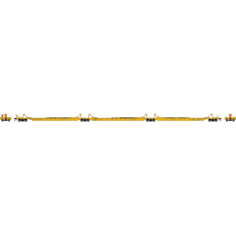 Athearn HO RTR 57' Trinity Spine Car, TTRX #361100 (3) | Tower Hobbies
