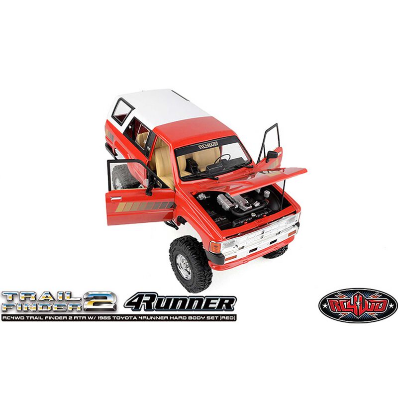 RC4WD Trail Finder 2 1985 Toyota 4Runner Hard Body RTR, Red