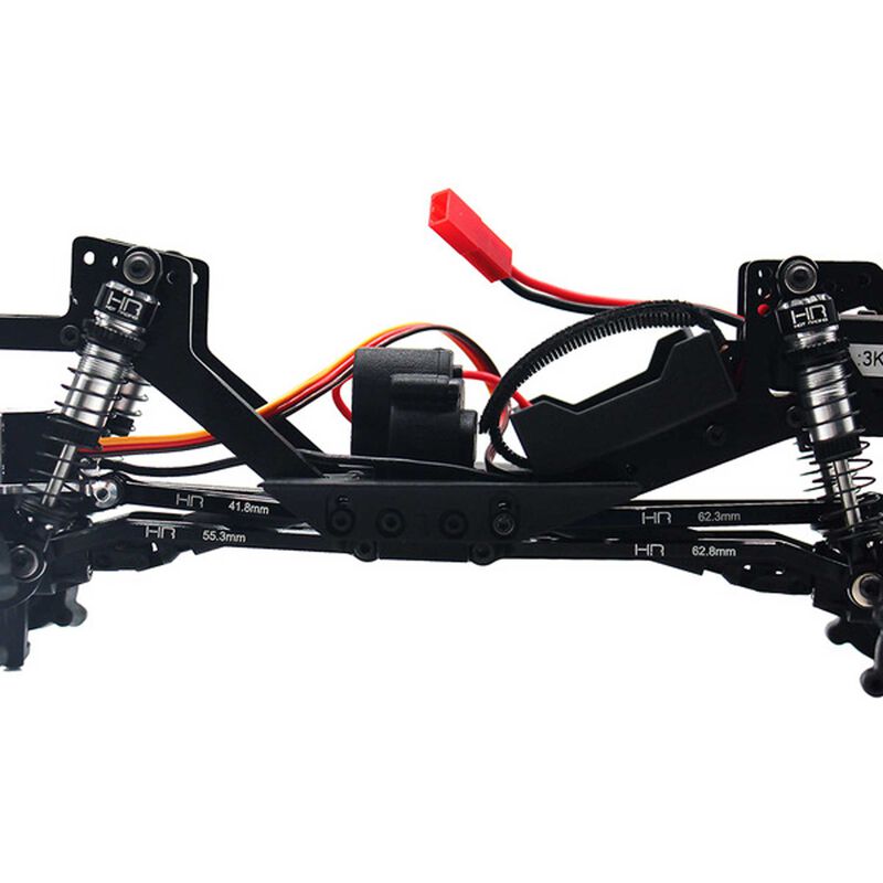 Hot Racing Aluminum High Clearance 4-Link Set, 1/18 Redcat Ascent 18